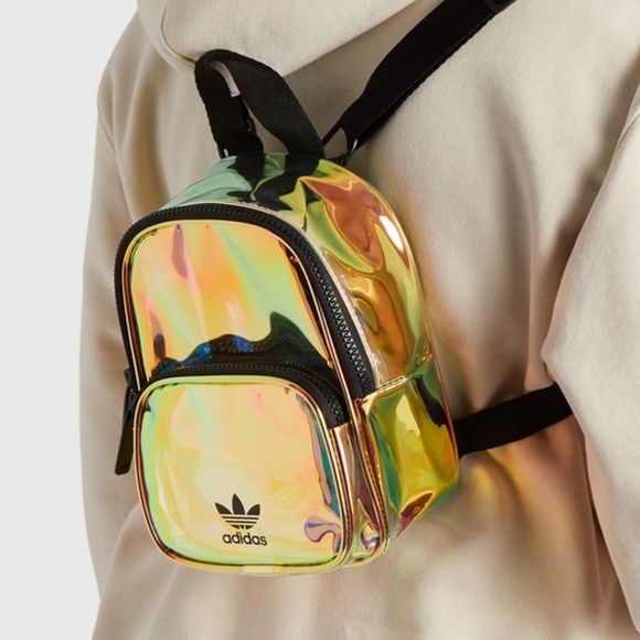 adidas | Bags | Adidas Translucent Colors Trefoil Mini Backpack | Poshmark